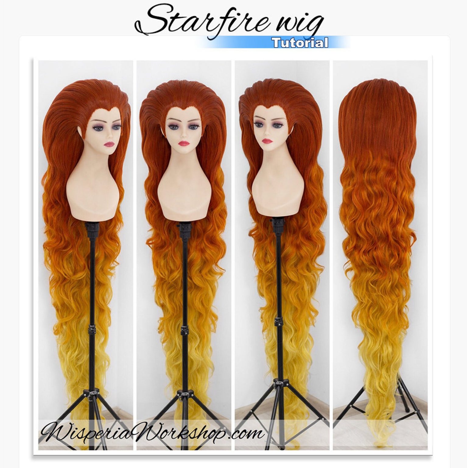 Starfire wig tutorial – Wisperia Workshop