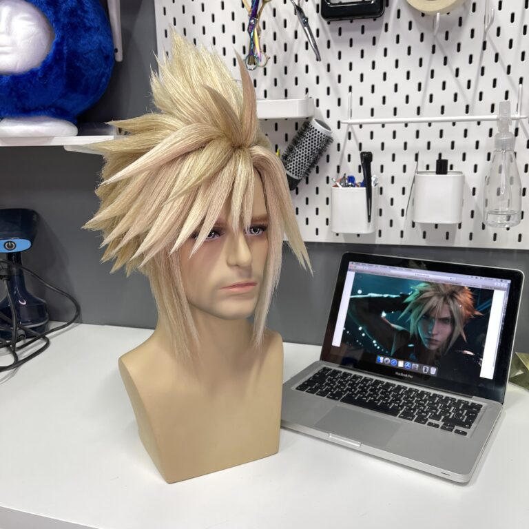 Cloud Strife wig – Wisperia Workshop