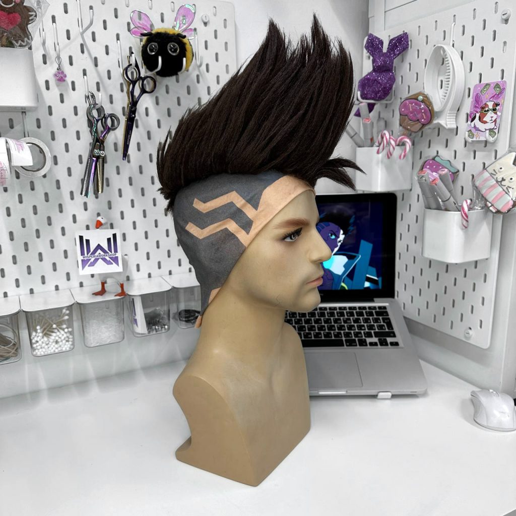 David Martinez wig (Cyberpunk) – Wisperia Workshop