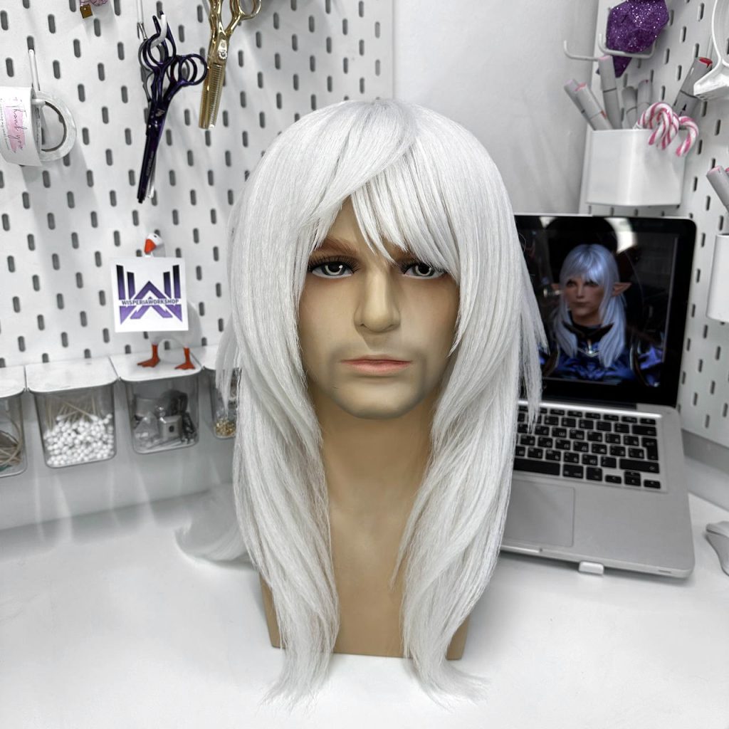 Estinien Wyrmblood FFXIV wig – Wisperia Workshop