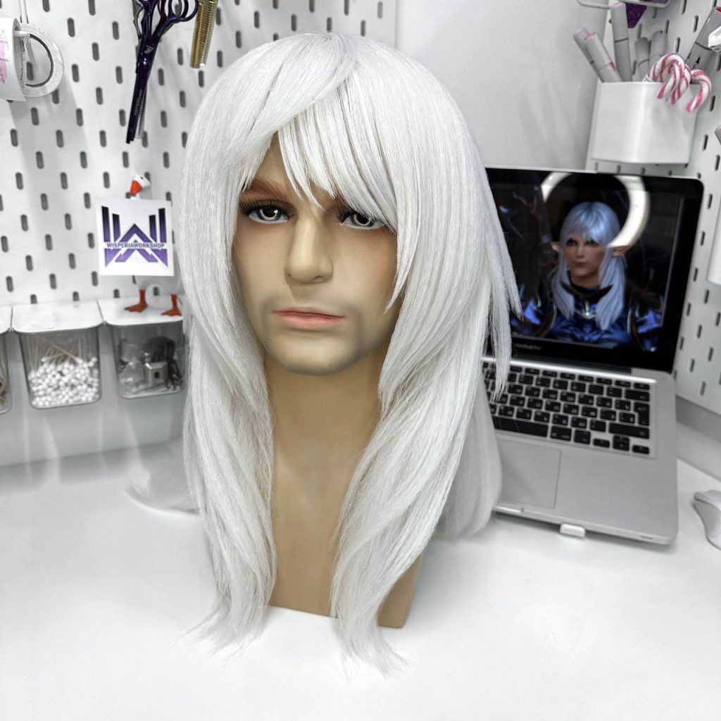 Estinien Wyrmblood FFXIV wig – Wisperia Workshop